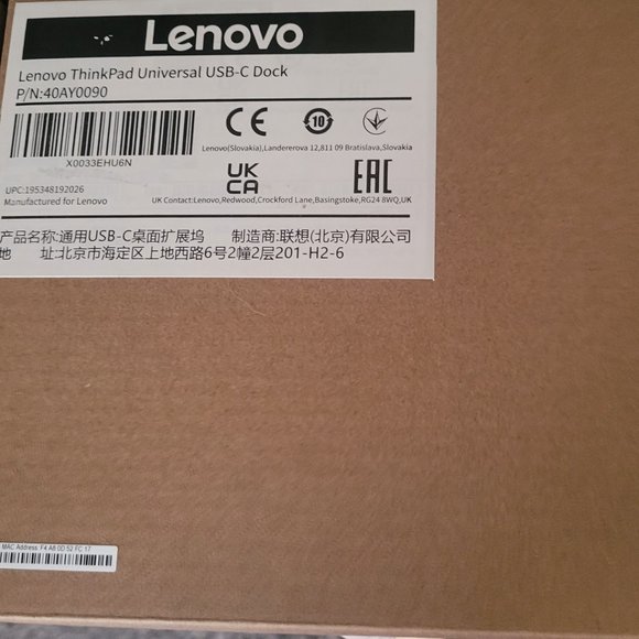 Lenovo | Computers, Laptops & Parts | Thinkpad Universal Usbc Dock ...